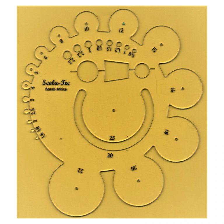 Stencil Radius - Scola-Tek
